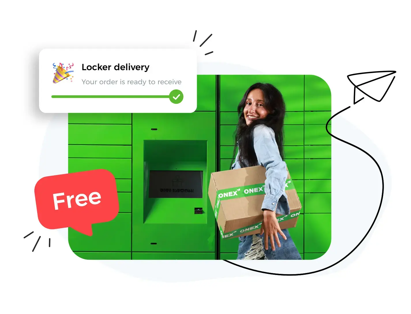 Onex Georgia | Delivery of goods and parcels from USA, China, Germany ...